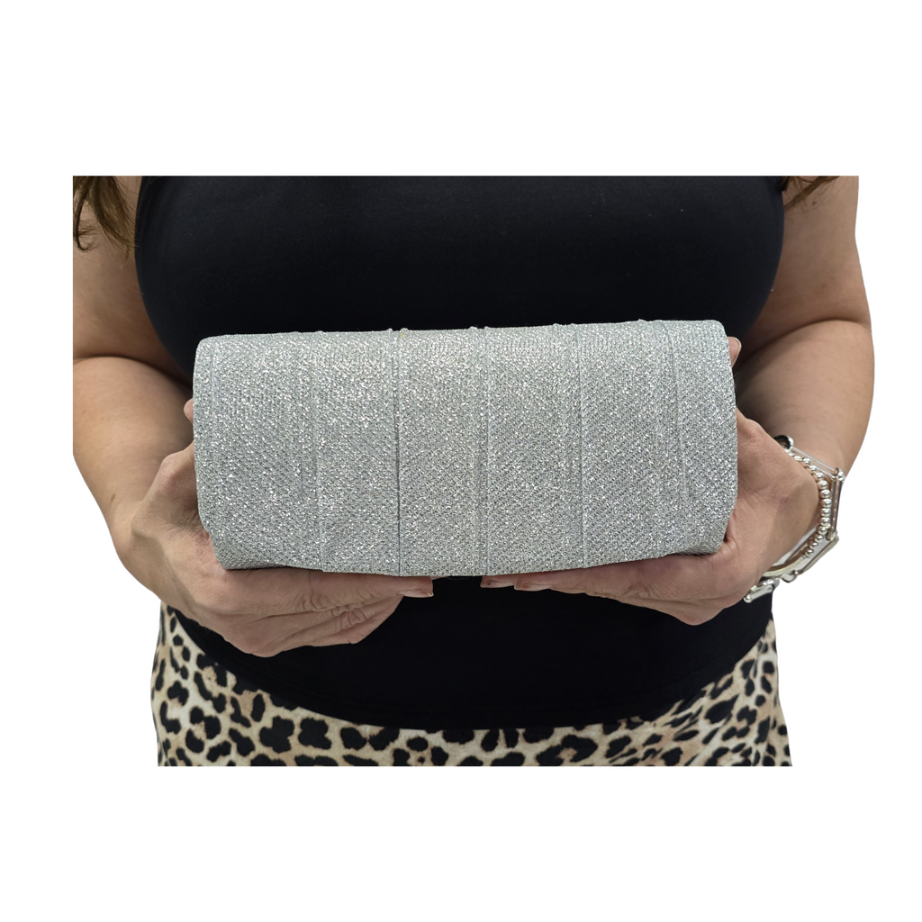 Farah, Sac de soirée - Argent||Farah, Evening clutch - Silver – Shop ...